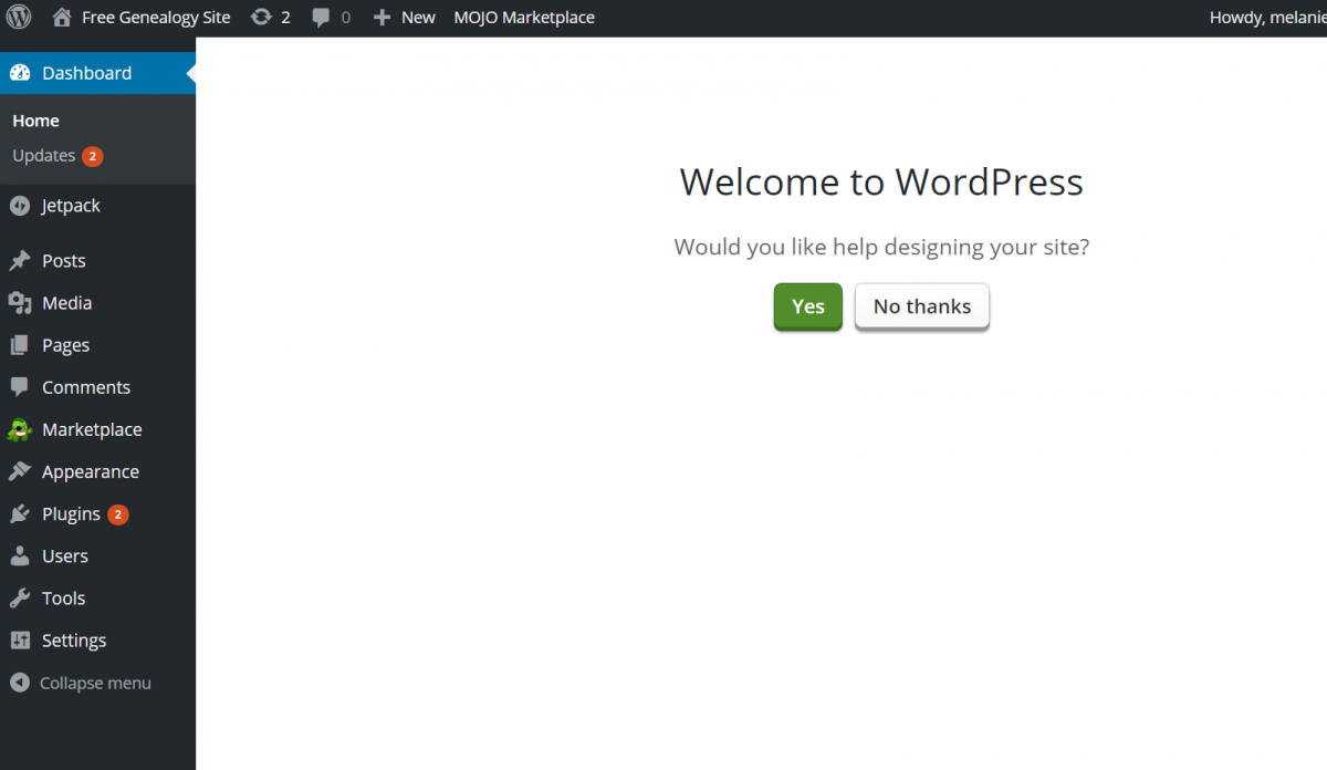 How to Start a Family History Blog: Step 3 - Make Your Blog Your Own