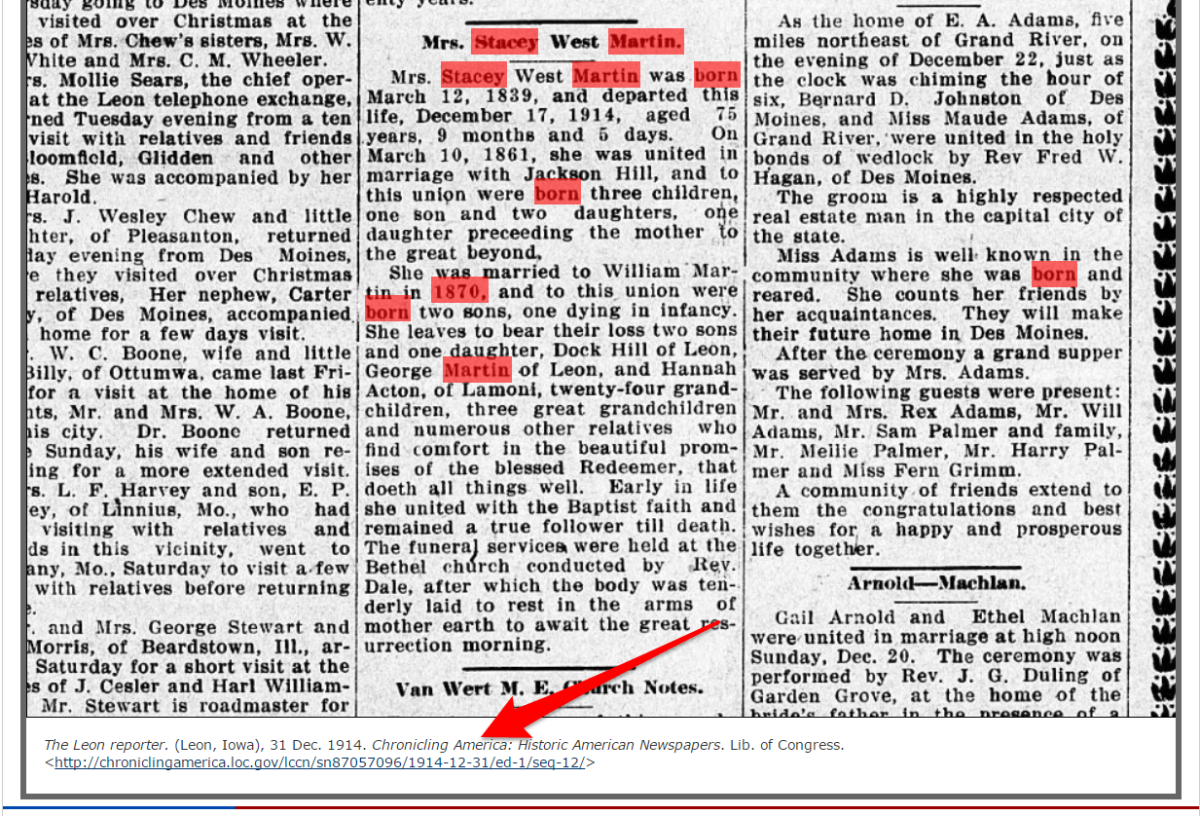 Chronicling America: Find Your Ancestors in These Free Old Newspapers