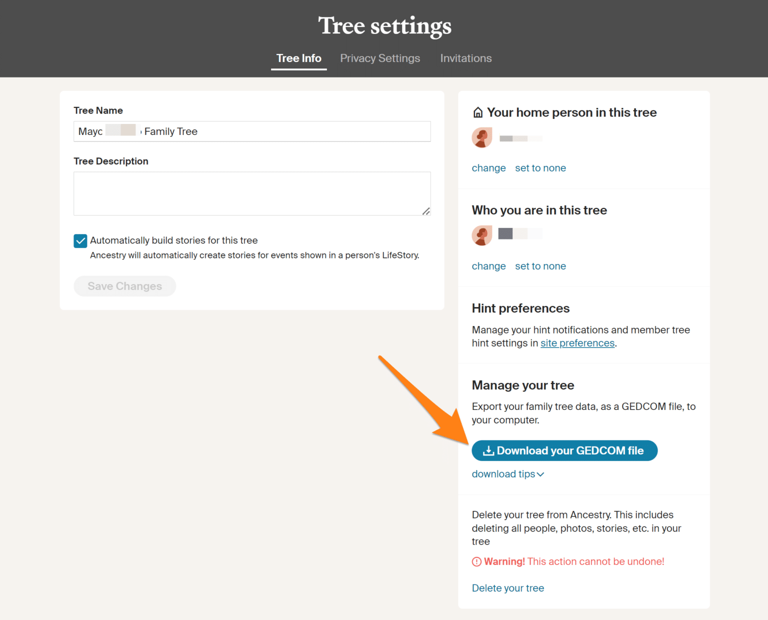 Yes, You CAN Download Your Tree From Ancestry.com - Here's How