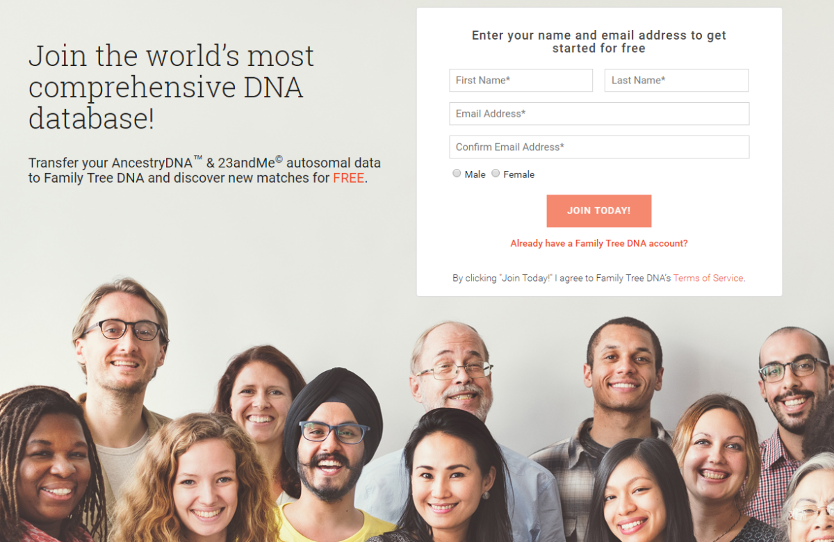 FTDNA Now Offers Completely Free DNA Uploads and Cousin Matching