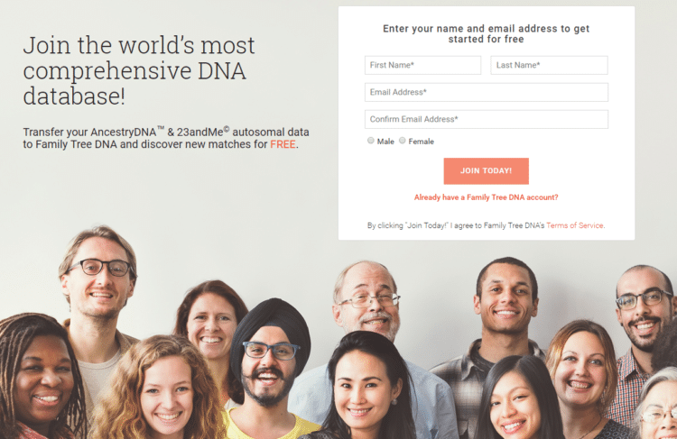 FTDNA Now Offers Completely Free DNA Uploads and Cousin Matching