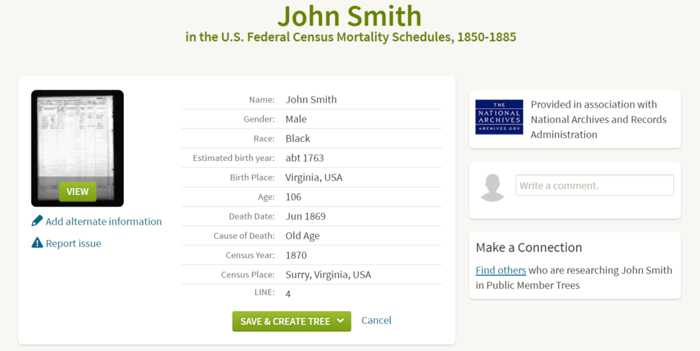 U.S. Mortality Schedules: The Important Death Records Many Miss