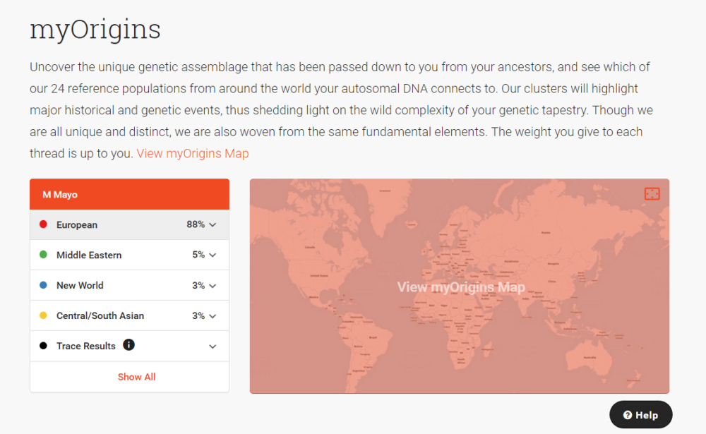 Family Tree DNA Finally Releases New myOrigins Ethnicity Reports
