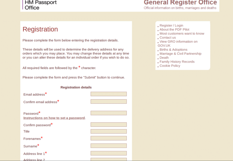 How to Use the Free GRO Index for English Genealogy Research