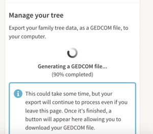 How to Create a GEDCOM and Move or Share Your Family Tree