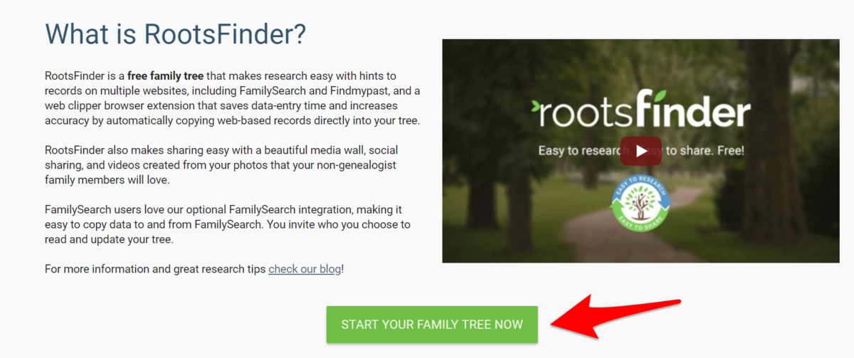 RootsFinder Review: Free Family Tree Offers Powerful Tools and a Modern ...