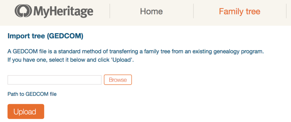 How to Create a GEDCOM and Move or Share Your Family Tree