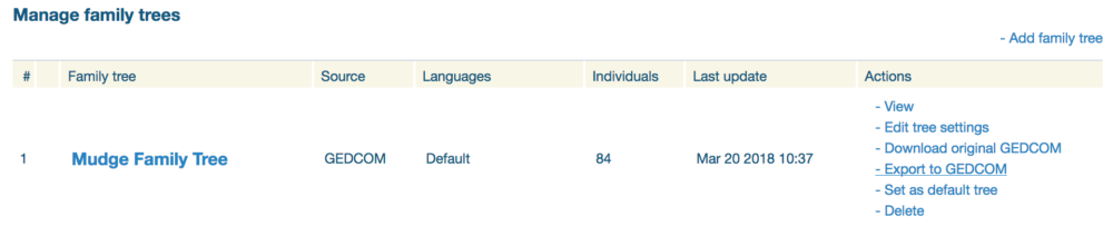 How to Create a GEDCOM and Move or Share Your Family Tree