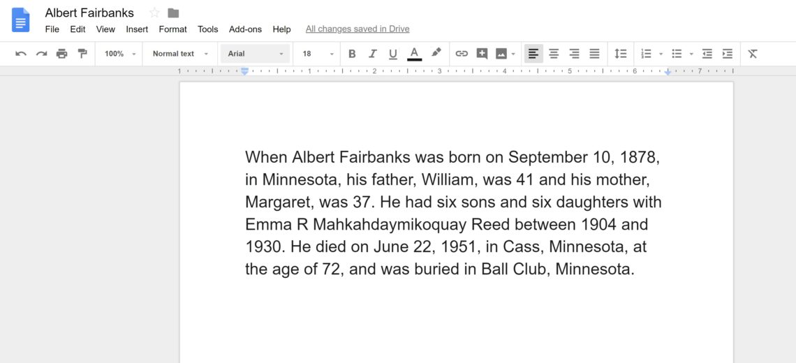How Explore from Google Docs Can Help You Research Your Ancestors