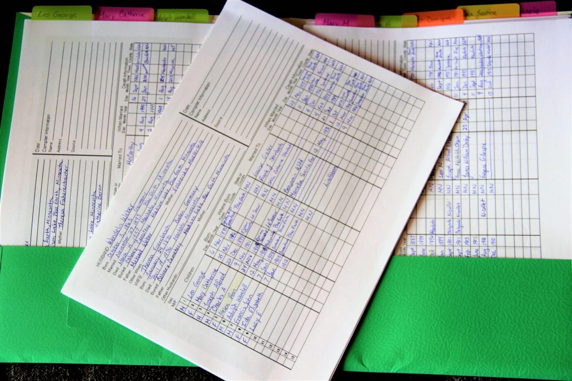 How a Family Group Sheet Can Help You Find Your Ancestors