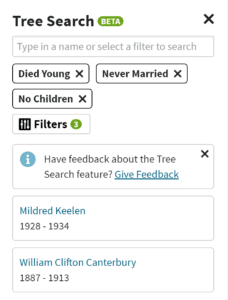 Ancestry's MyTreeTags is Likely to Become One of Your Most Used Tools