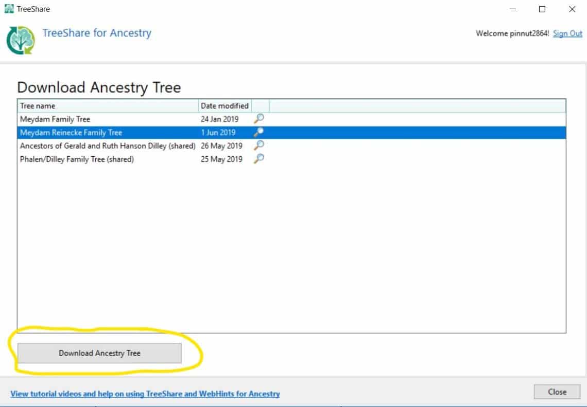 Back Up and Sync Your Ancestry Family Tree with RootsMagic TreeShare