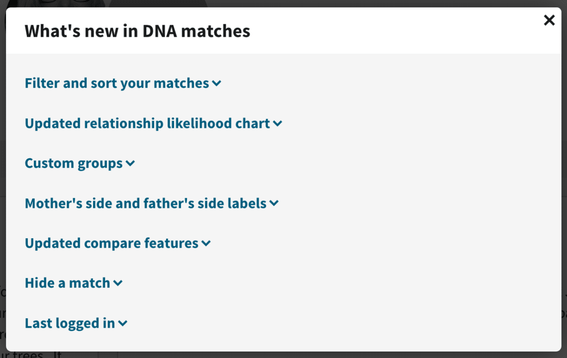 Group Ancestry DNA Matches to Break Through Brick Walls