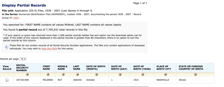 The U.S. National Archives Offers Millions of Free Genealogy Records Online
